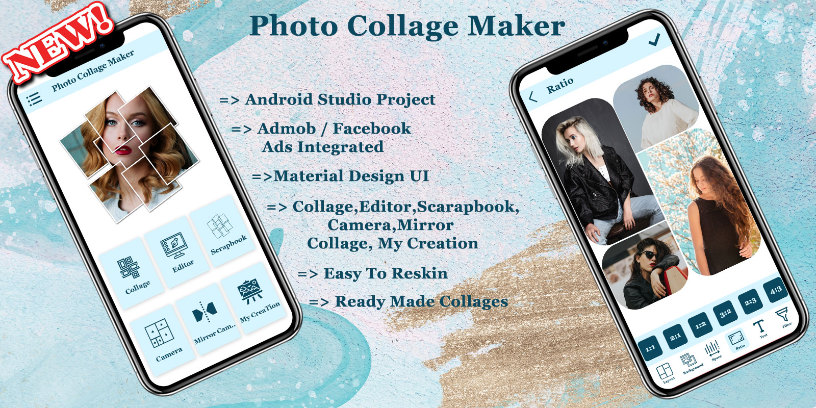 Photo Collage Maker Source Code Android App by UKOsoft | CodeCanyon